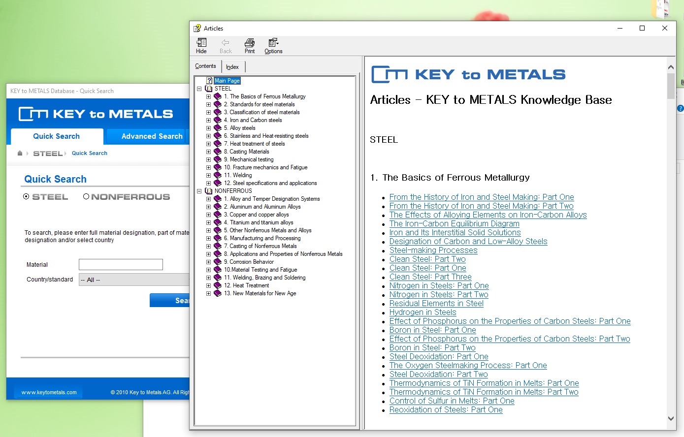 نرم افزار کلید فولاد (یا کلید فلزات) | دانلود - مرجع بازرسی فنی و کنترل ...